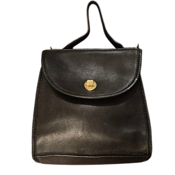Coach | Bags | Vintage Coach Regina Satchel Crossbody Bag 9983 Black ...